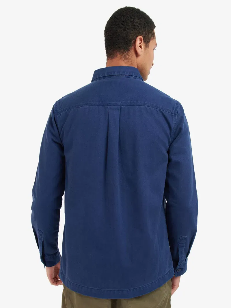 BARBOUR Workwear Overshirt in Blue | Endource