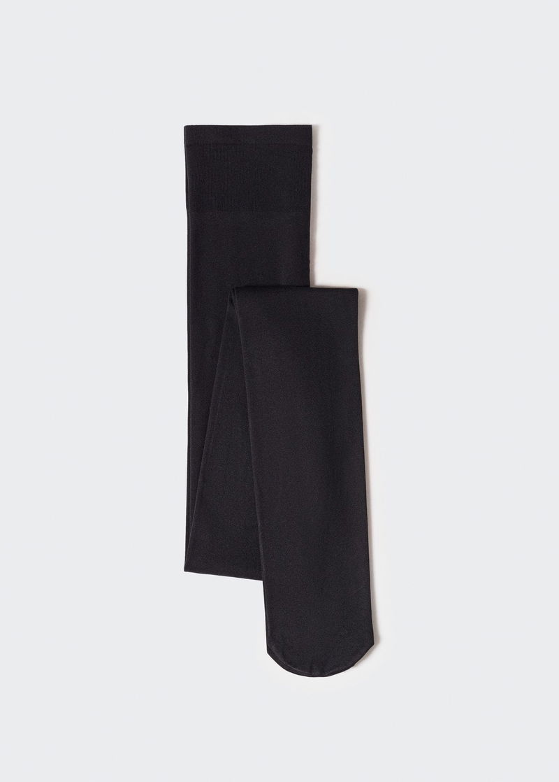 MANGO Essential Tights in Black | endource