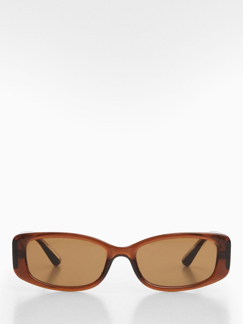MANGO Didi Rectangular Sunglasses | endource