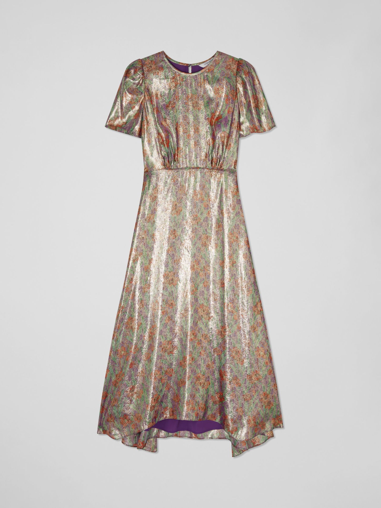 L.K. BENNETT Boyd Silk Mix Dress | endource
