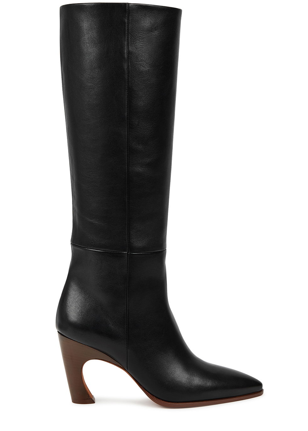CHLOÉ Oli 90 Leather Knee-High Boots | Endource