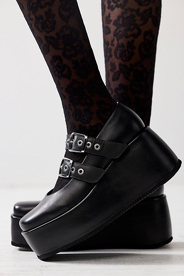 FREE PEOPLE FP Collection - Rhys Platform Mary Janes | endource
