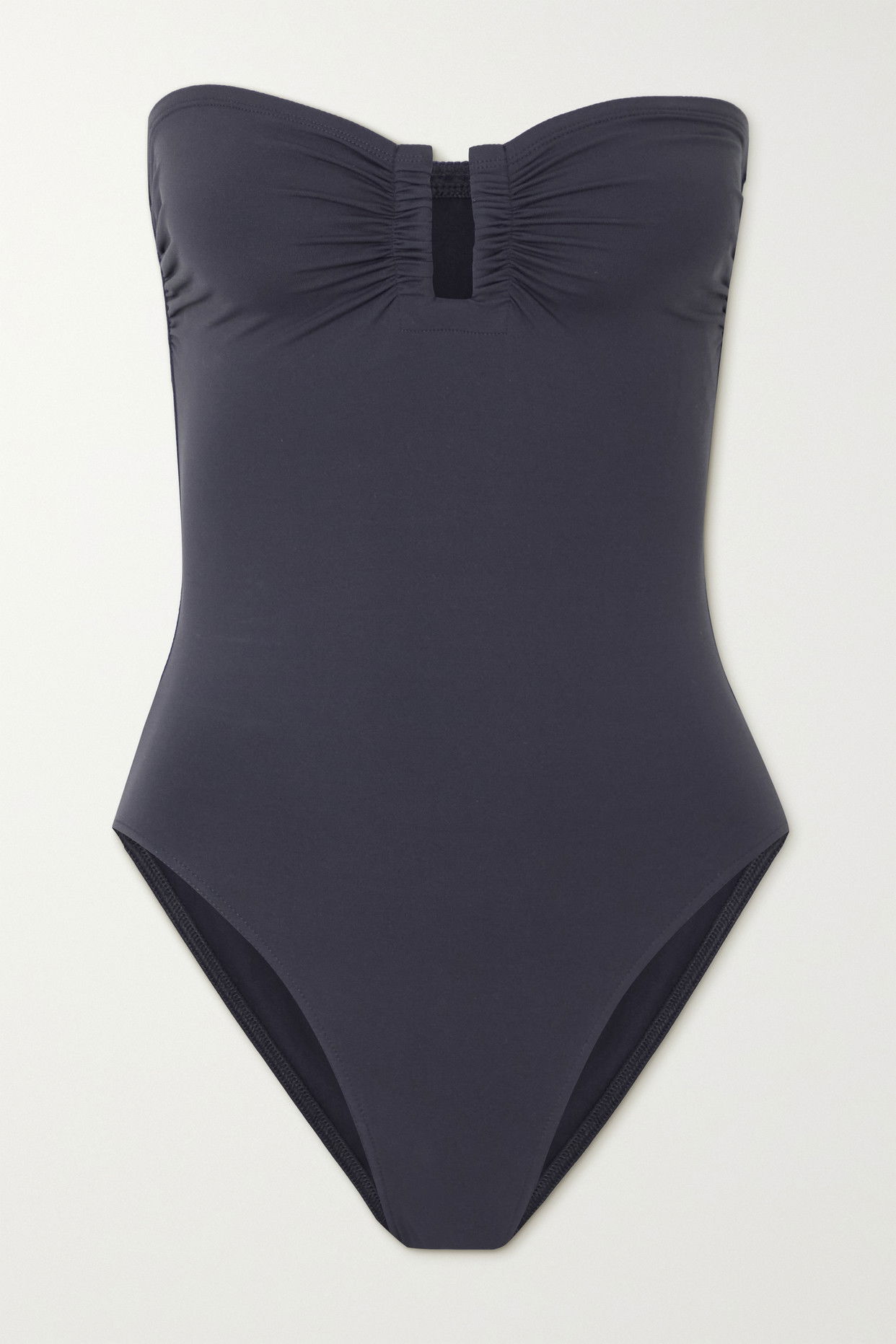 ERES Les Essentiels Cassiopee Strapless Swimsuit in Blue | endource