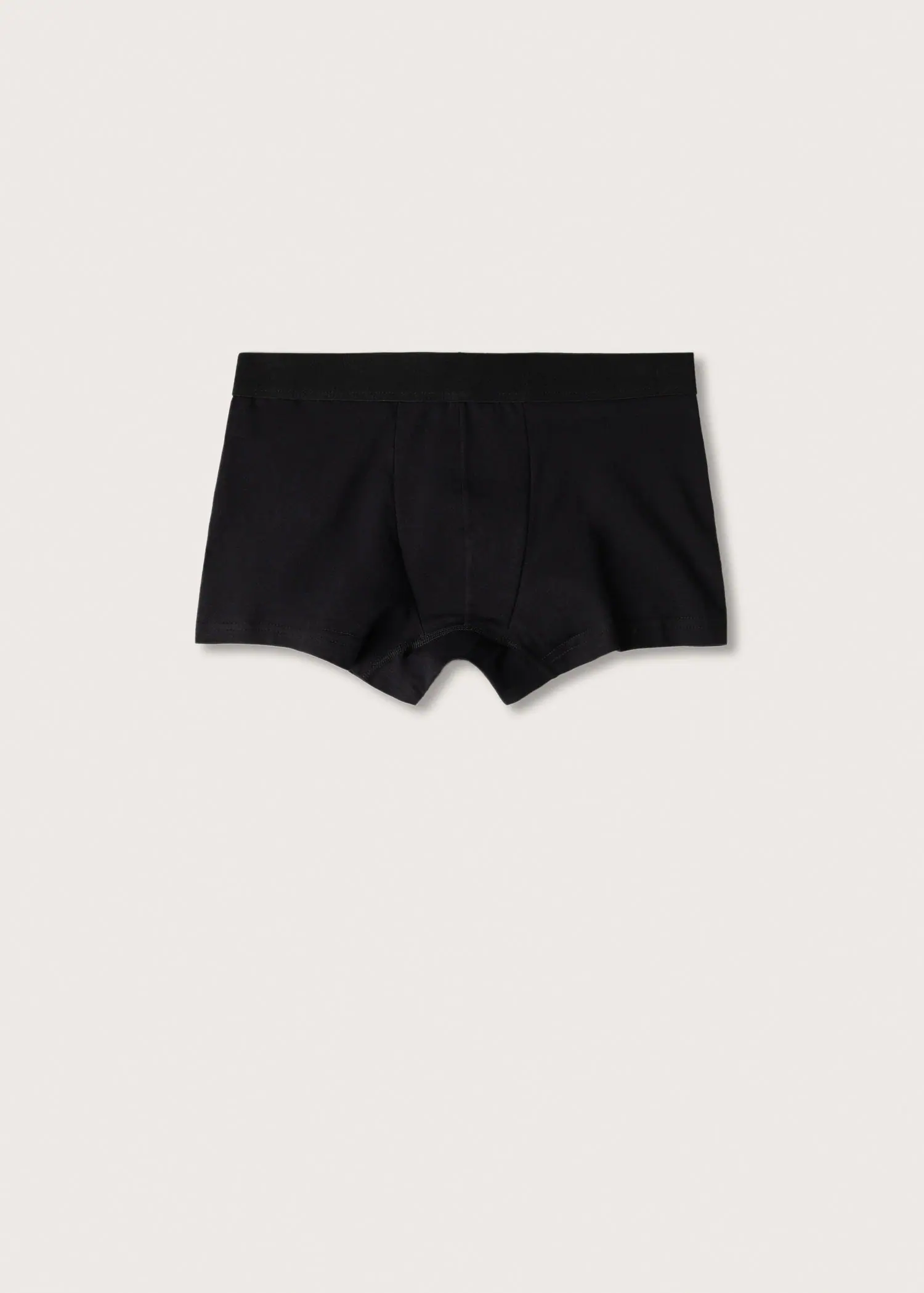 MANGO 2 Pack Basic Boxer in Black | Endource