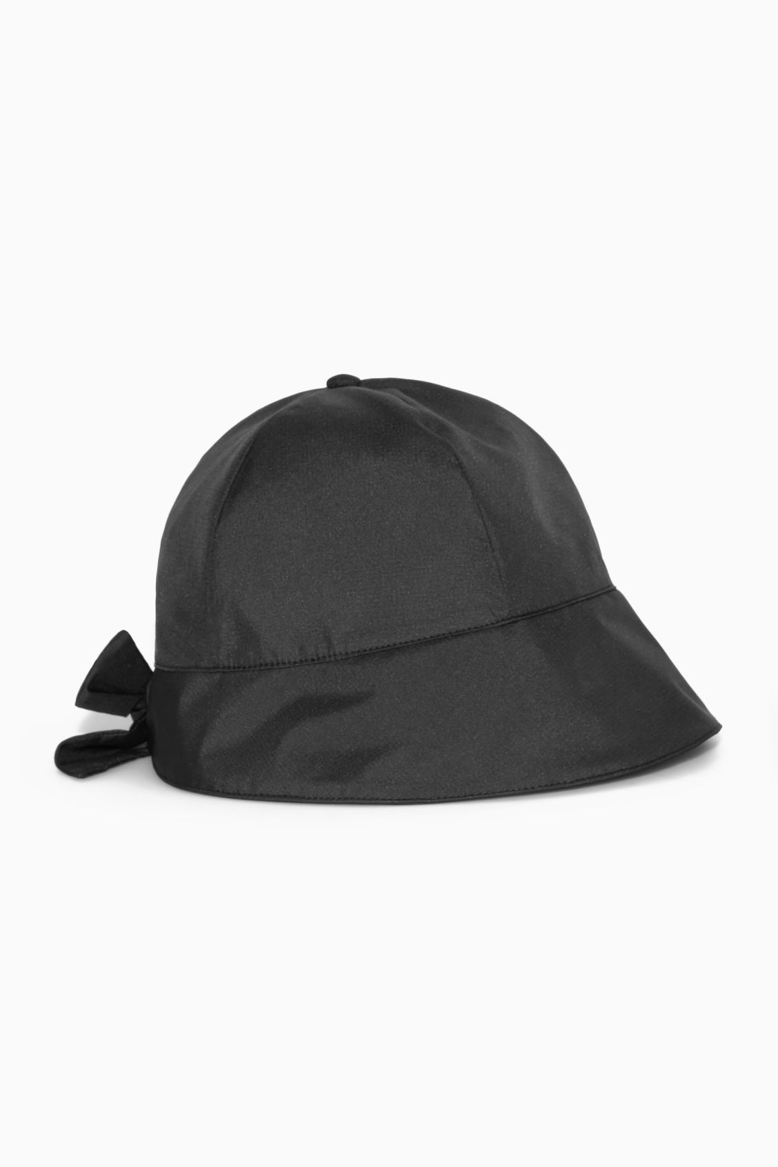 COS Tie-Back Bucket Hat in BLACK | endource