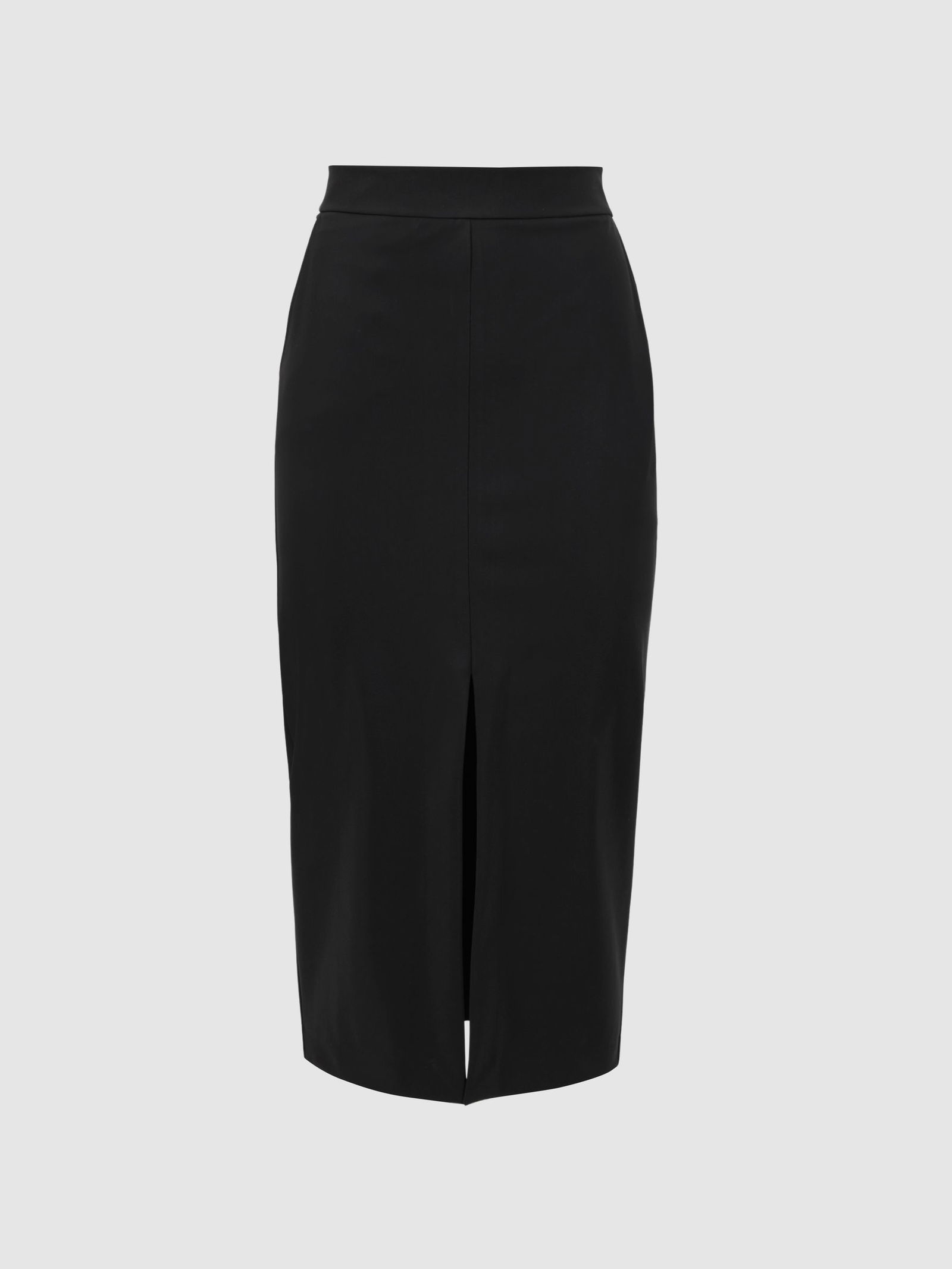 REISS Sian High Rise Midi Pencil Skirt | endource