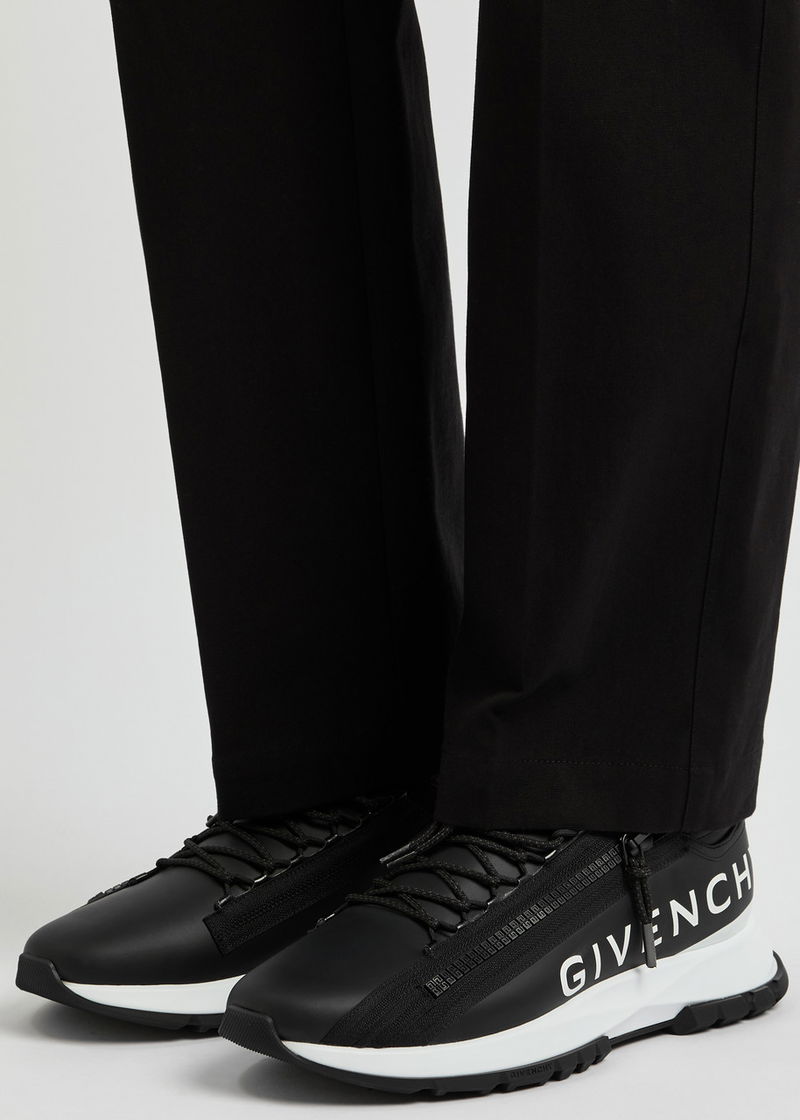 GIVENCHY Spectre Runner Leather Sneakers | endource