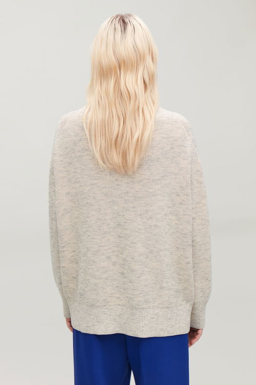 COS Deep V-Neck Knitted Jumper | Endource