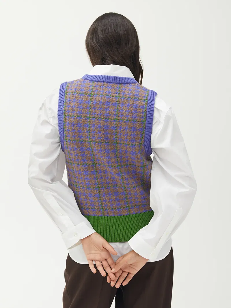 ARKET Wool Jacquard Vest | Endource