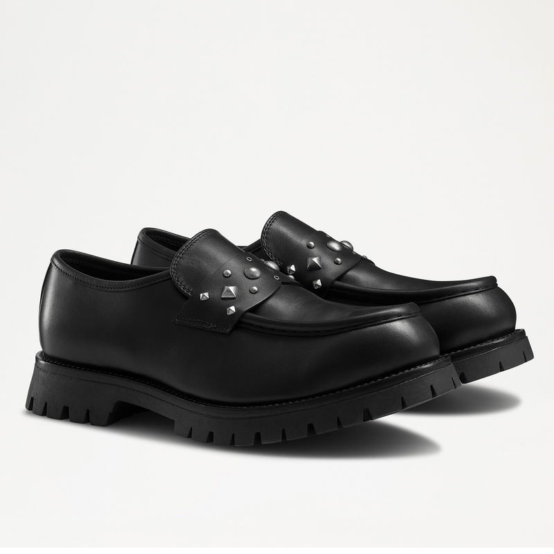 RUSSELL & BROMLEY Headline Chunky Cleat Studded Loafer | endource