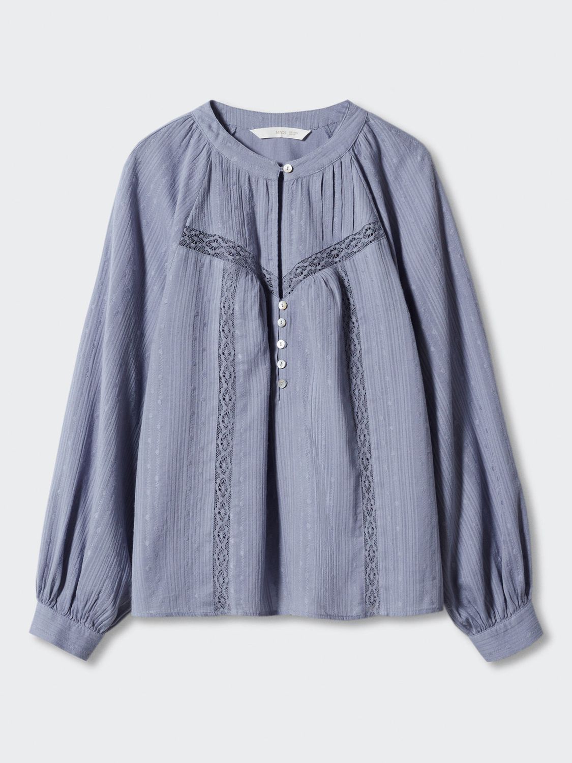 MANGO Tinta Embroidered Blouse | endource