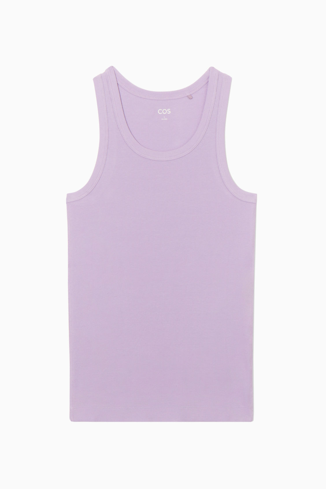 COS Ribbed Tank Top in LILAC | Endource