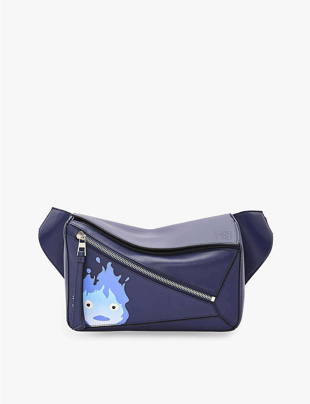 LOEWE Loewe x Howl's Moving Castle - Puzzle Calcifer Belt Bag in MARINE ...