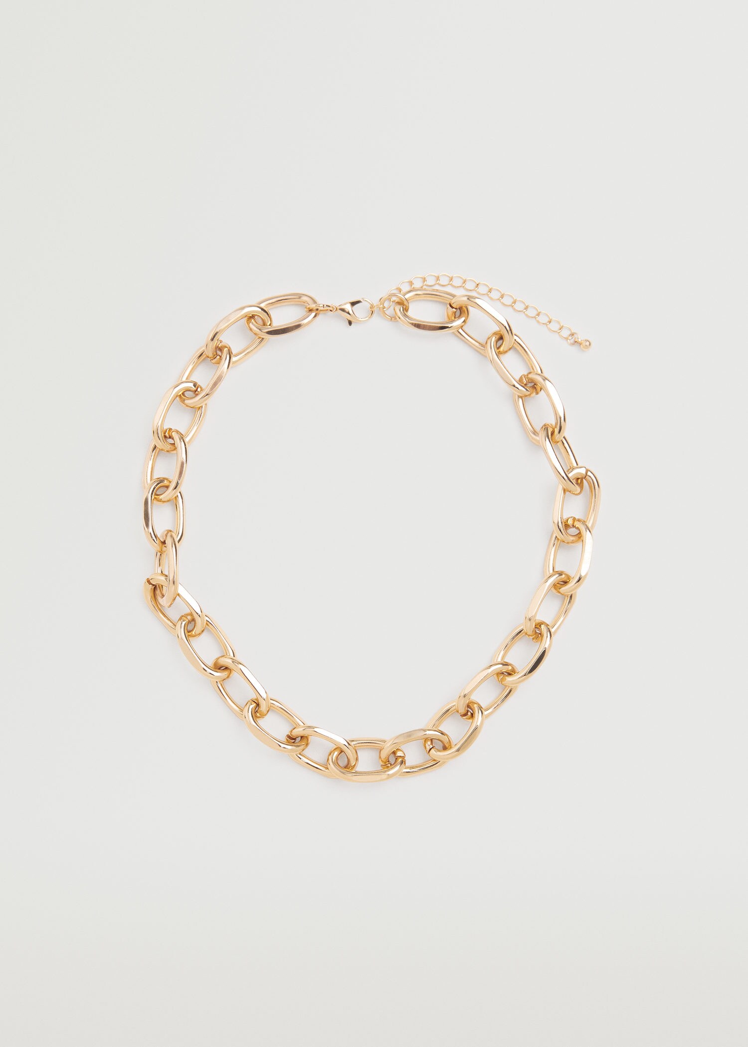 MANGO Link Chain Necklace in Gold | endource