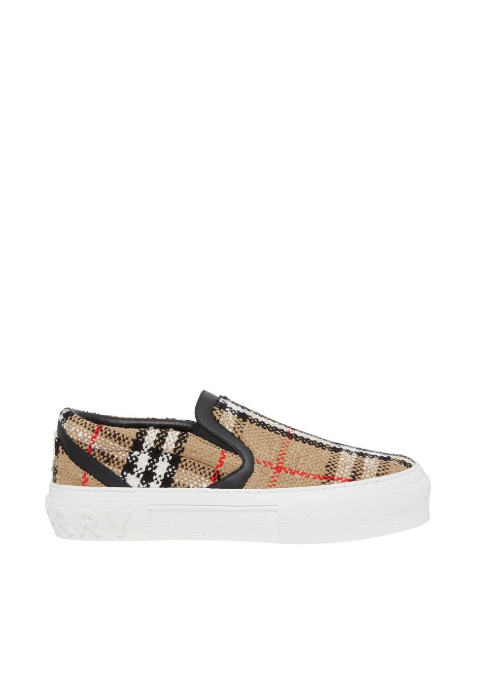 Burberry Vintage Check Cotton Sneakers