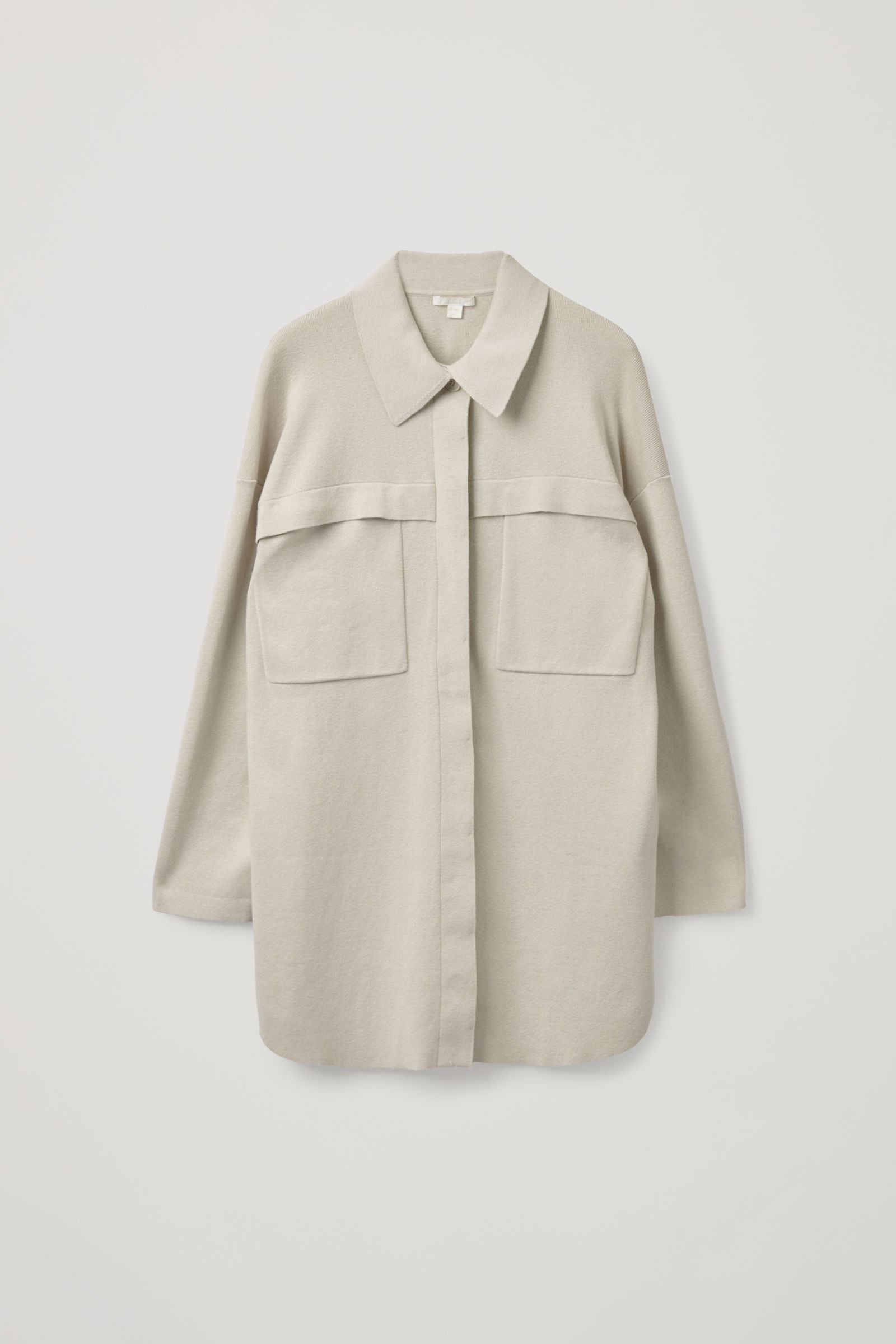 COS Knitted Tunic Shirt | endource