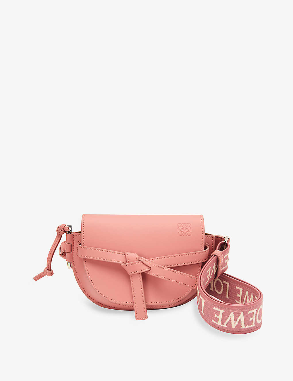 LOEWE Gate Dual Leather Bag in PEACHBLOOM | endource