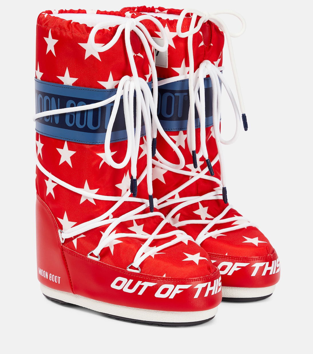 Moon Boot Icon Retrobiker Snow Boots in Multicoloured | Endource