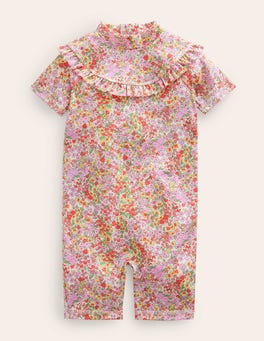 BODEN Frilly Surf Suit in Multi Spring Time Floral | Endource