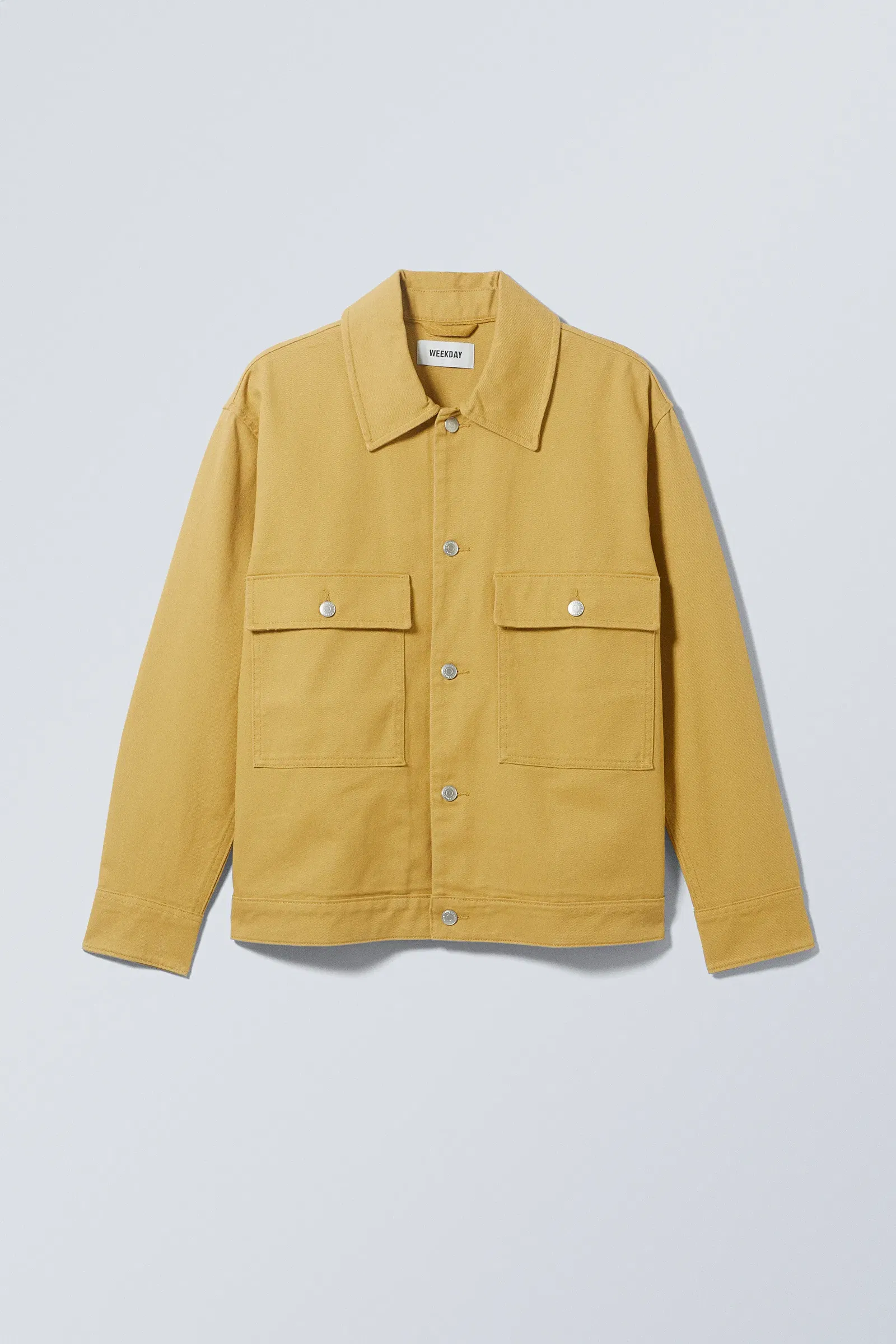 WEEKDAY Brian Workwear Jacket in Yellow | endource