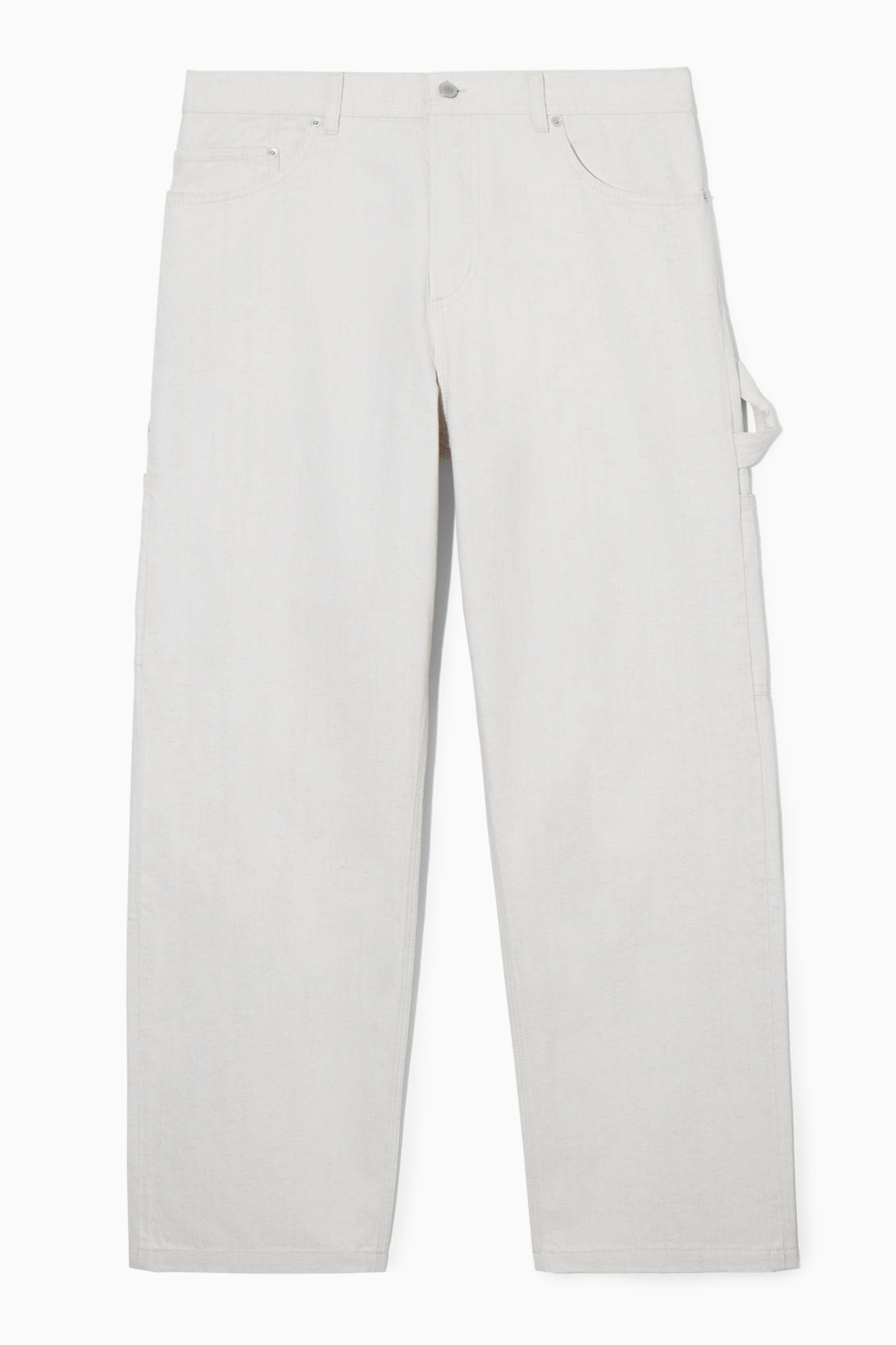 COS Wide System Jeans in ECRU | endource