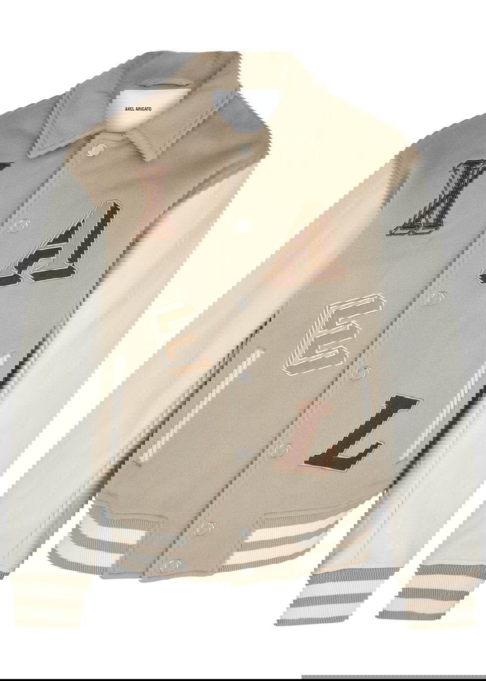 AXEL ARIGATO Typo Varsity Jacket | endource