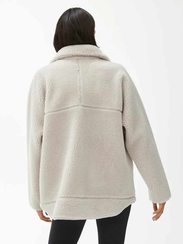 ARKET Pile Jacket in Off White | endource