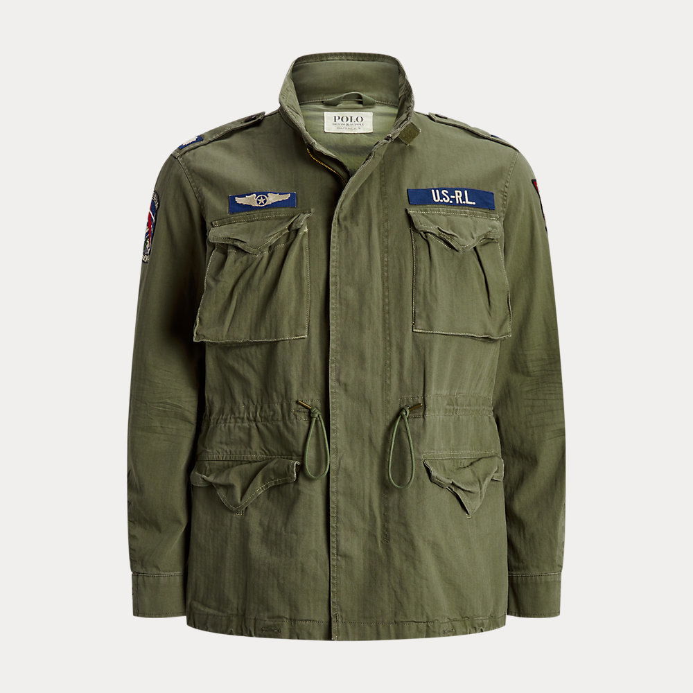 RALPH LAUREN BIG & TALL Big & Tall - The Iconic Field Jacket in Green ...