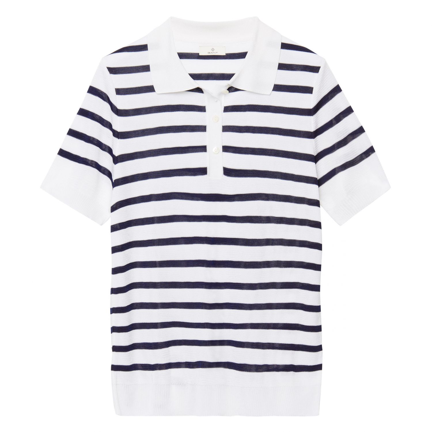 GANT Diamond G Striped Polo Top | Endource
