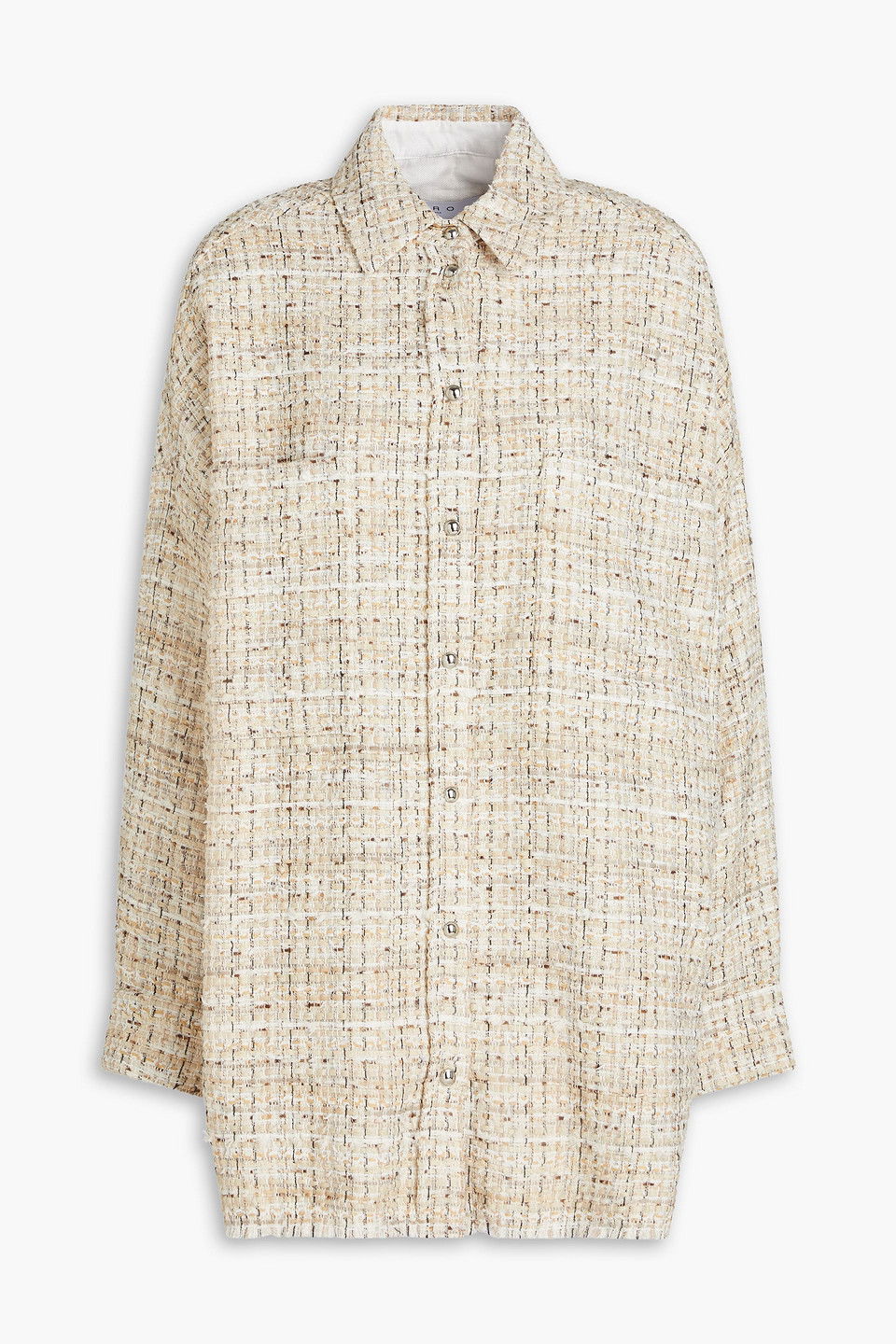 IRO Metallic Tweed Shirt | Endource