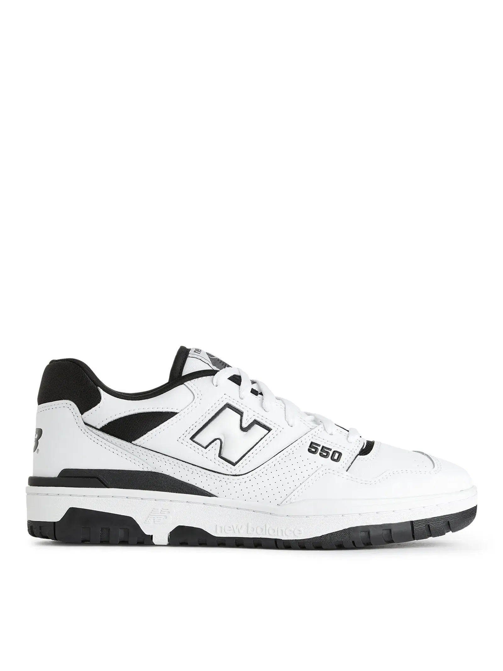 NEW BALANCE 550 Trainers in White/Black | endource