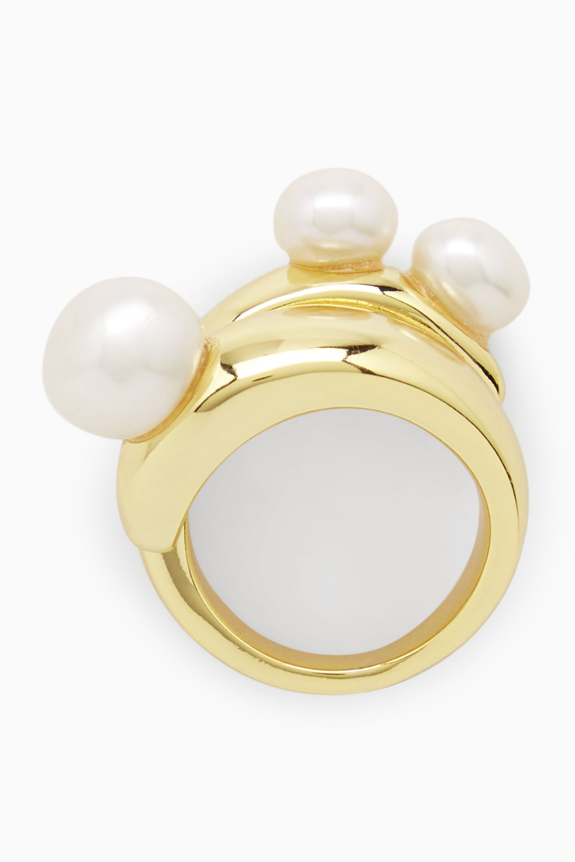 COS Freshwater Pearl Ring in GOLD | Endource