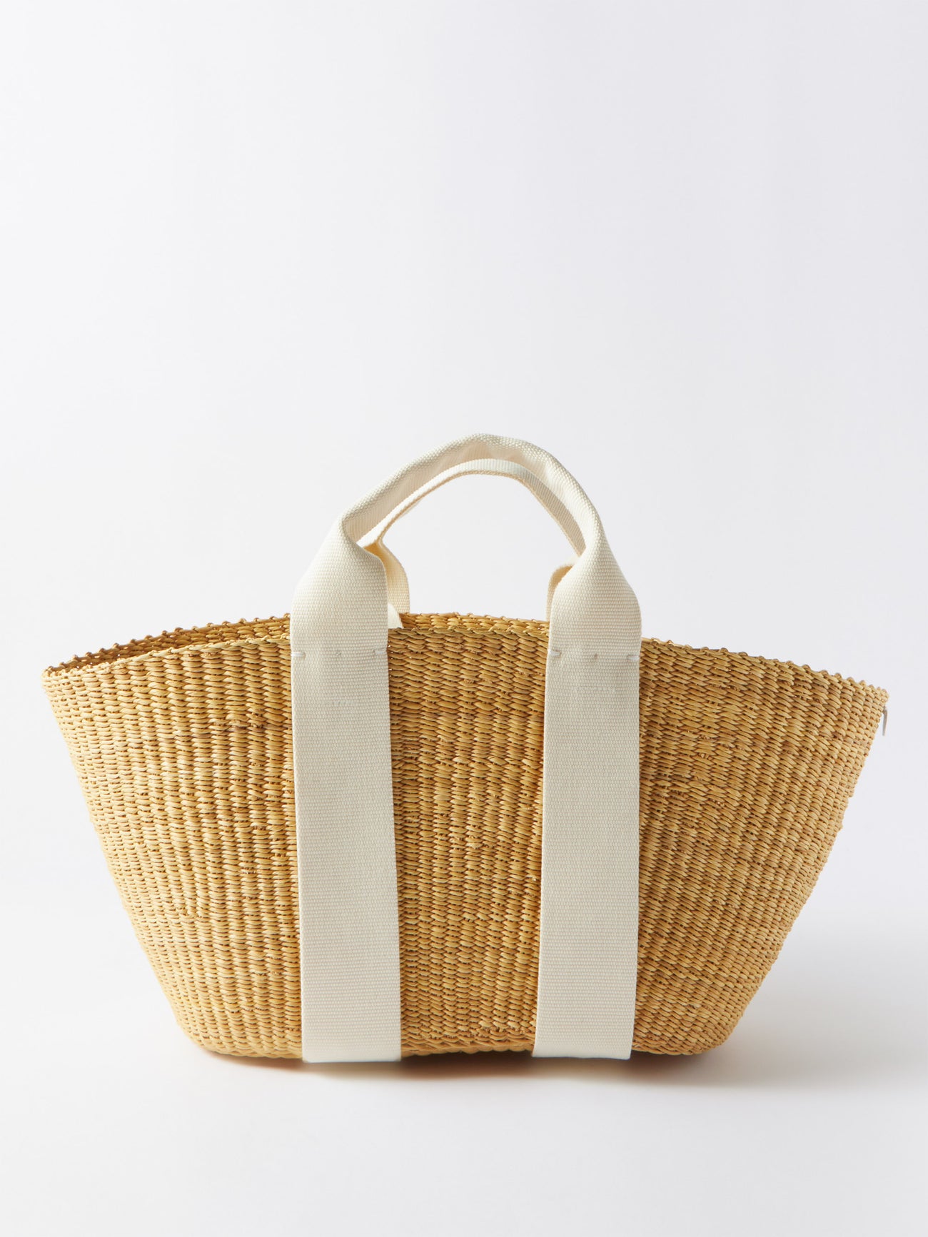 MUUÑ George Woven Basket Bag | endource