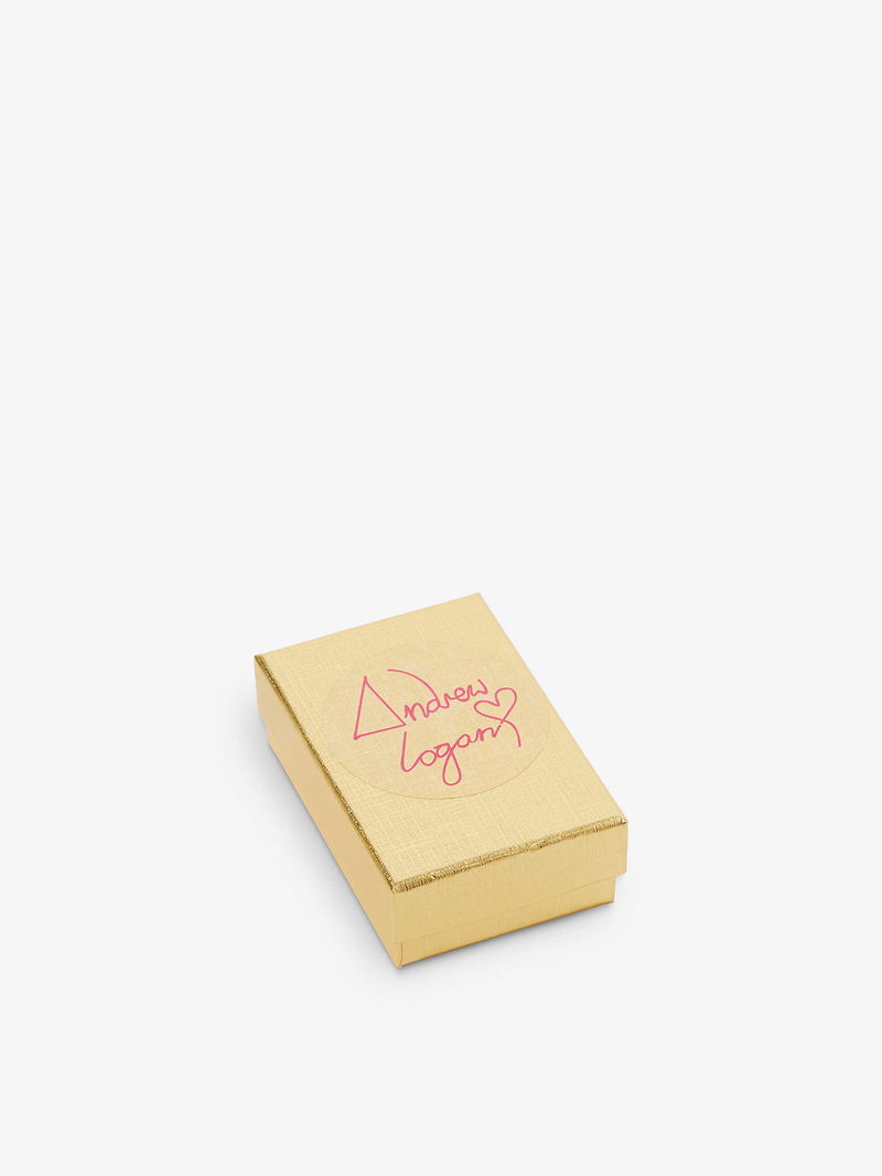 STELLA MCCARTNEY Stella McCartney x Andrew Logan - Peace Resin Brooch ...