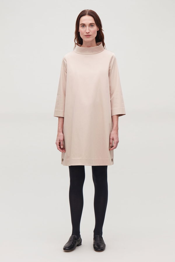 COS Side-Buttoned A-Line Dress | endource
