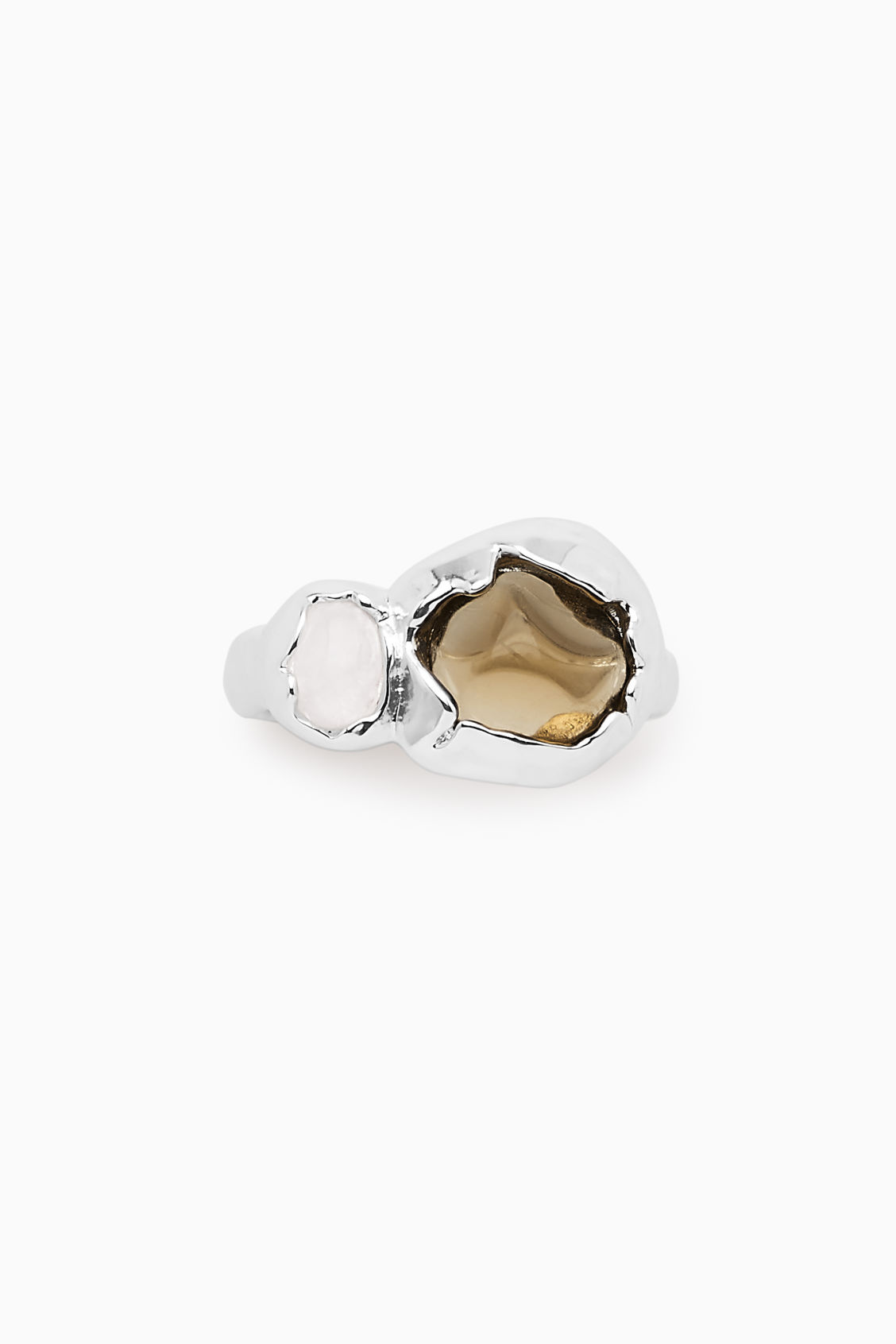 COS Semi-Precious Stone Pinky Ring in SILVER | endource