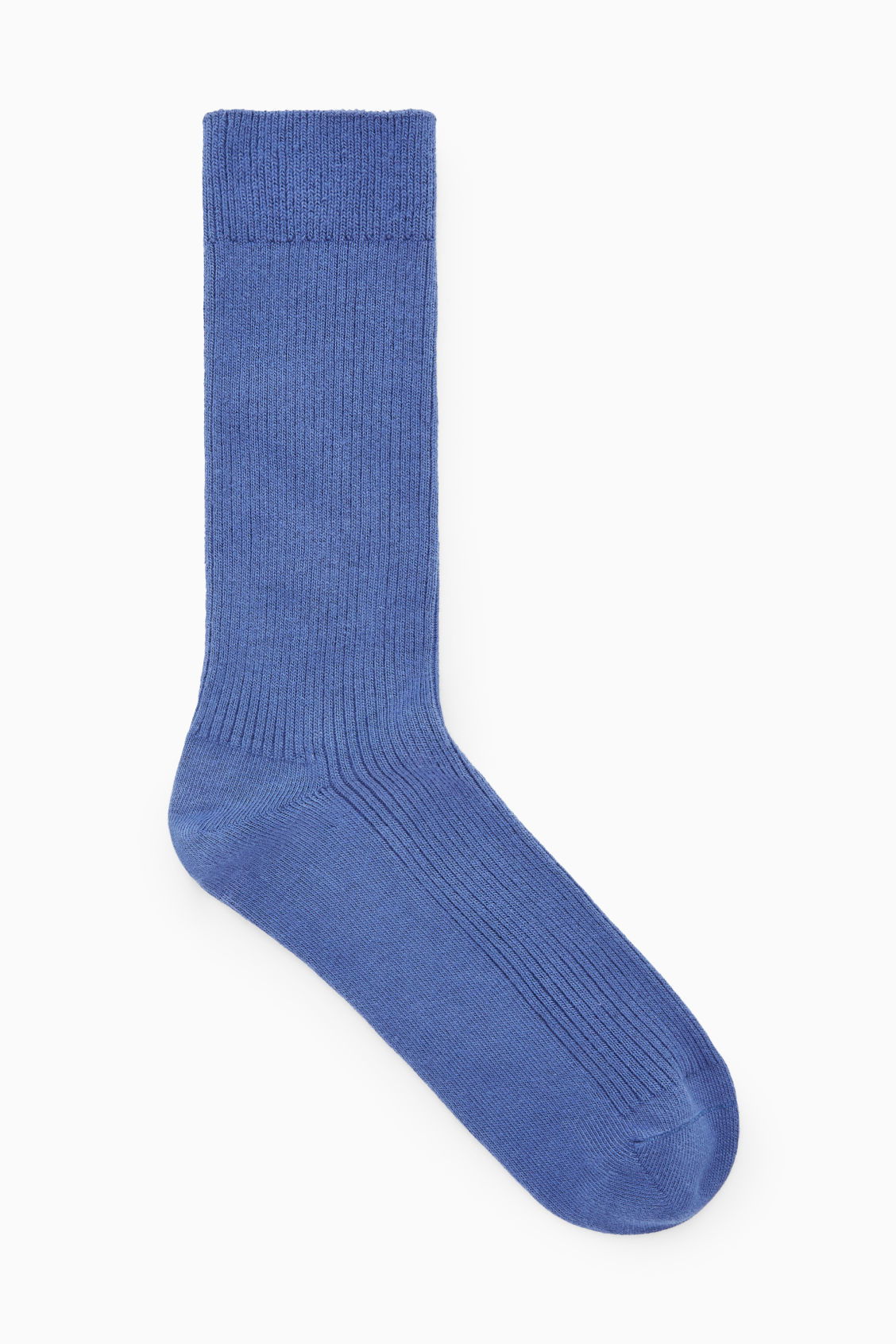 COS Ribbed Socks in BLUE | Endource