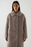 COS Wool Teddy Fleece Coat | endource