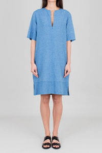 FOLK CLOTHING Kaftan Denim Dress | endource