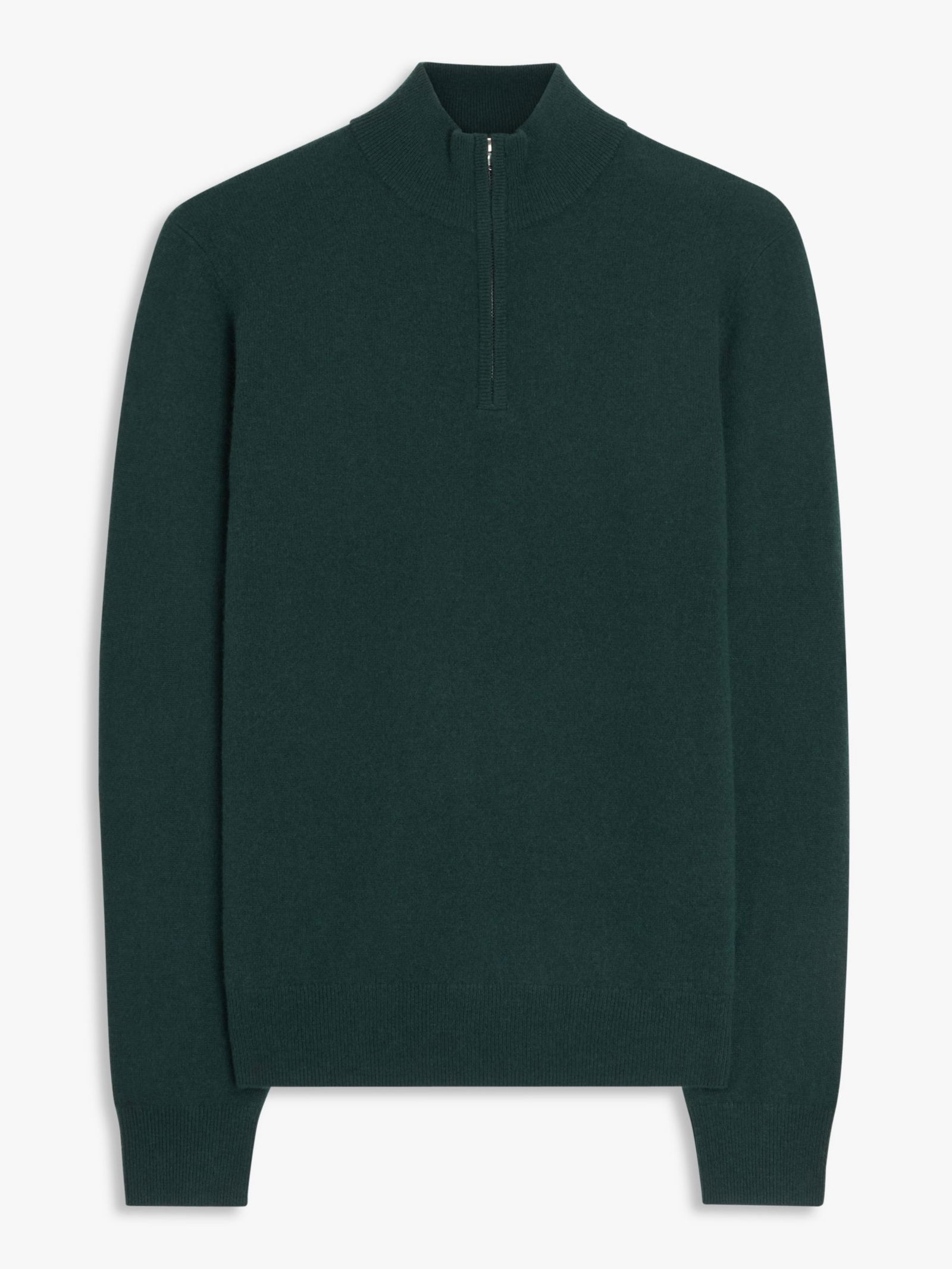 JOHN LEWIS Extra Fine Merino Half Zip Jumper | endource
