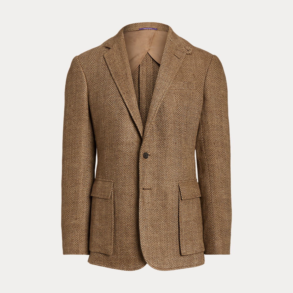 RALPH LAUREN PURPLE LABEL Kent Hand-Tailored Herringbone Jacket in ...