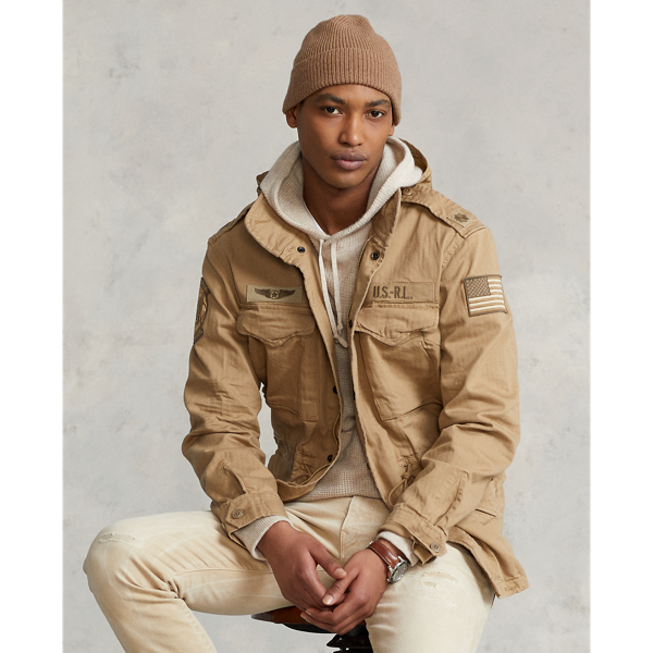 POLO RALPH LAUREN The Iconic Field Jacket in Tan | endource