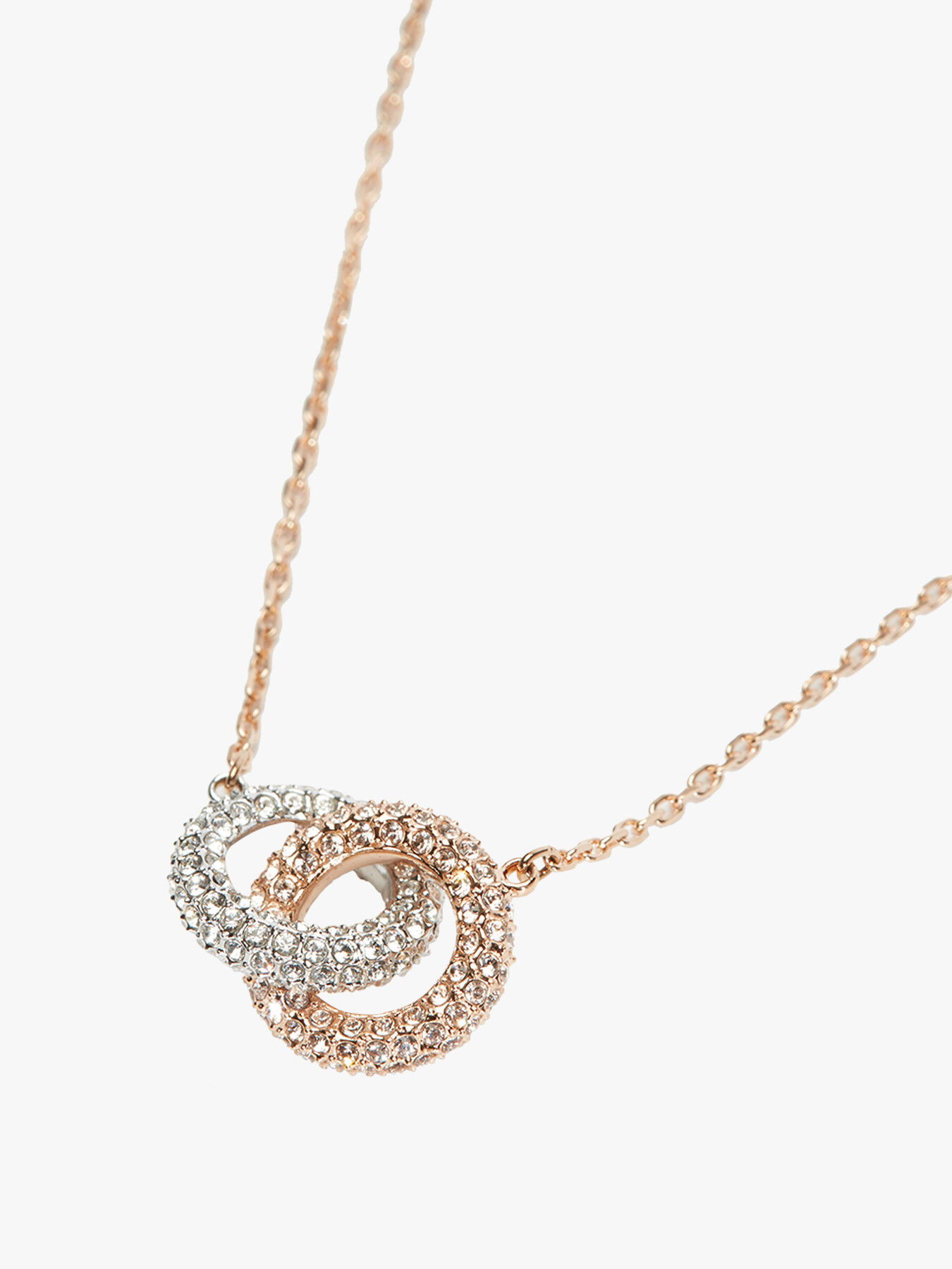 SWAROVSKI Stone Necklace in SIlver | endource