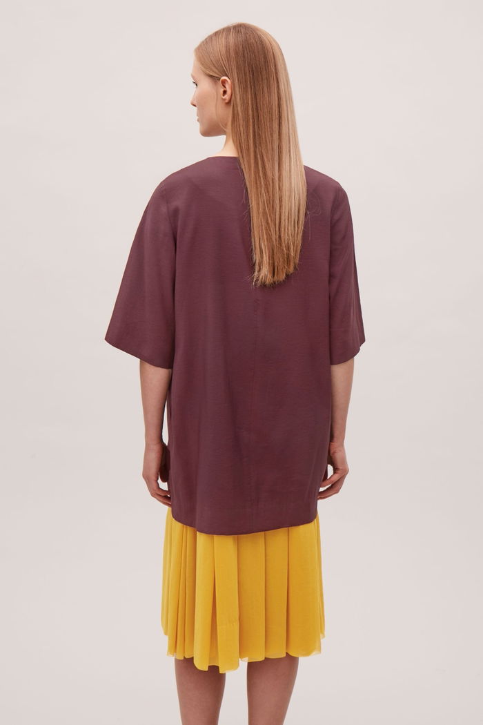 COS Pleated Hem Dress | endource