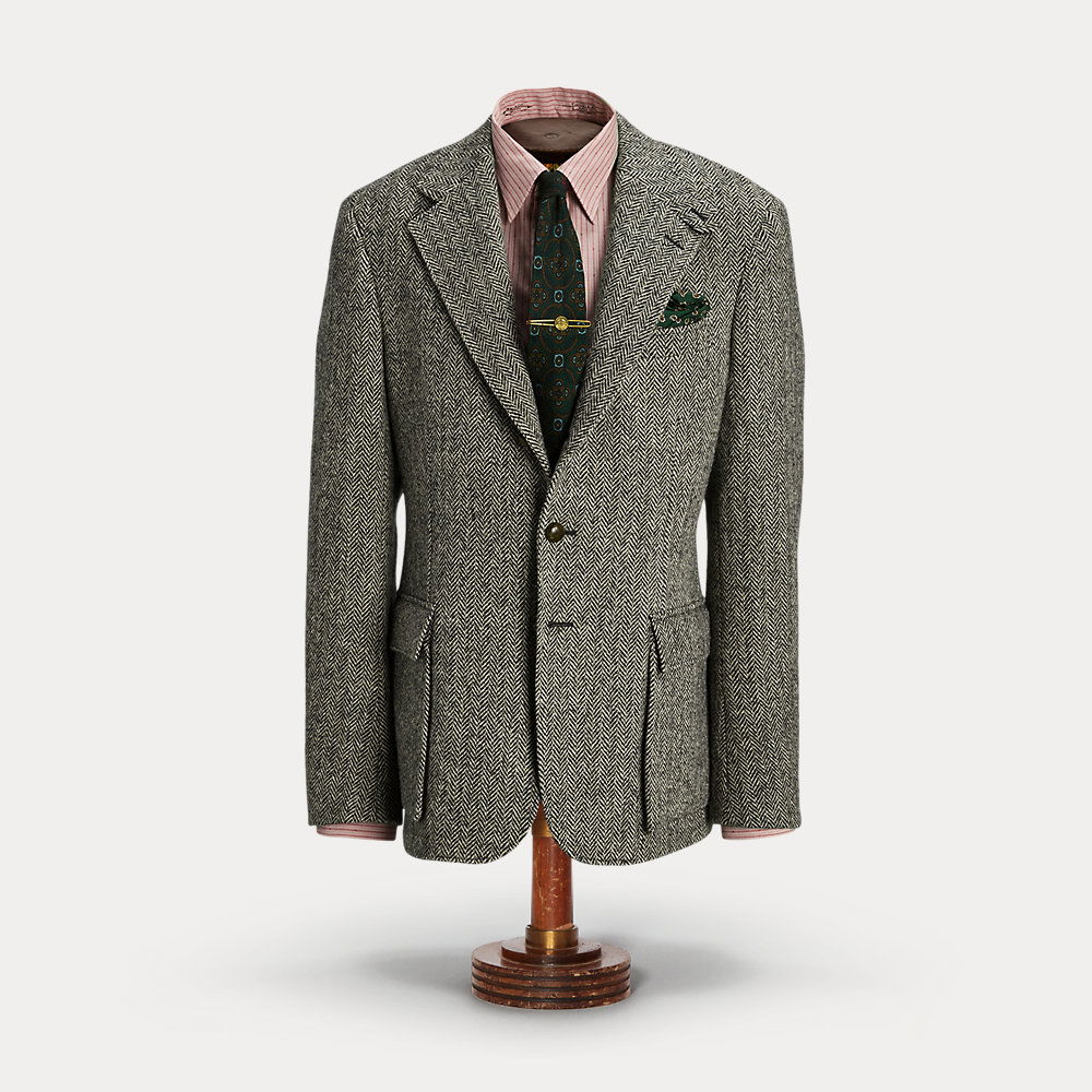 RALPH LAUREN RRL Harris Tweed Sport Coat in Multi | Endource