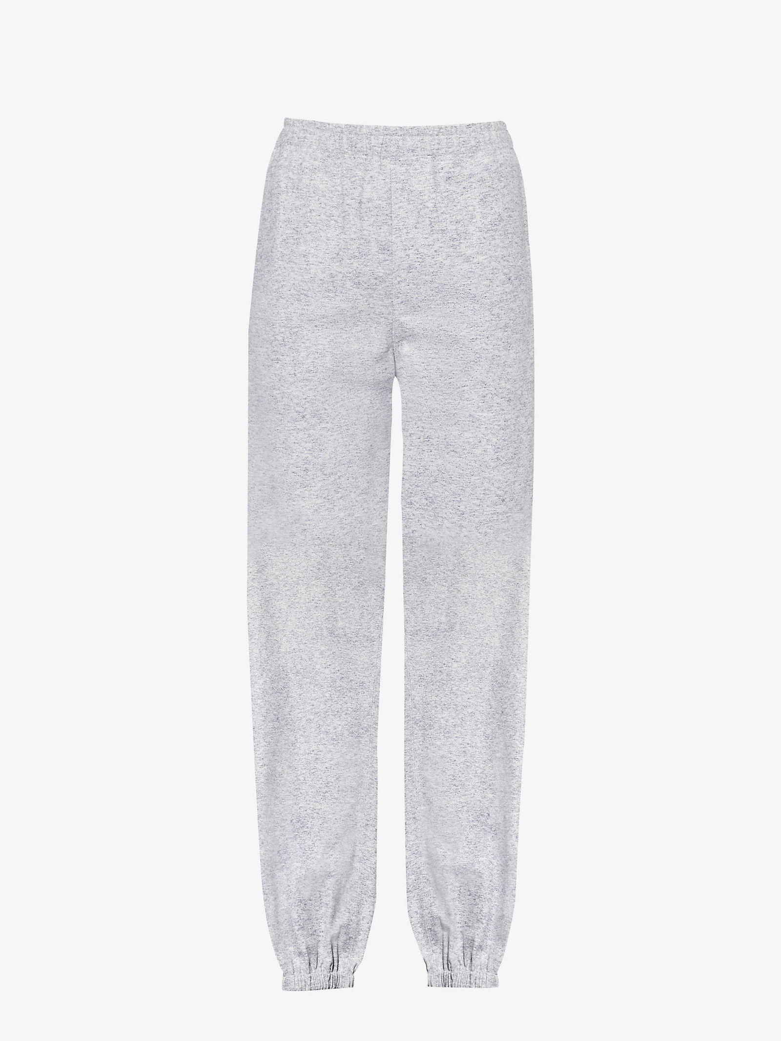 BOTTEGA VENETA Marled-Print High-Rise Wide-Leg Leather Jogging Bottoms ...