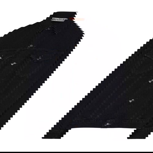 ACNE STUDIOS Classic Denim Jacket in Black | Endource