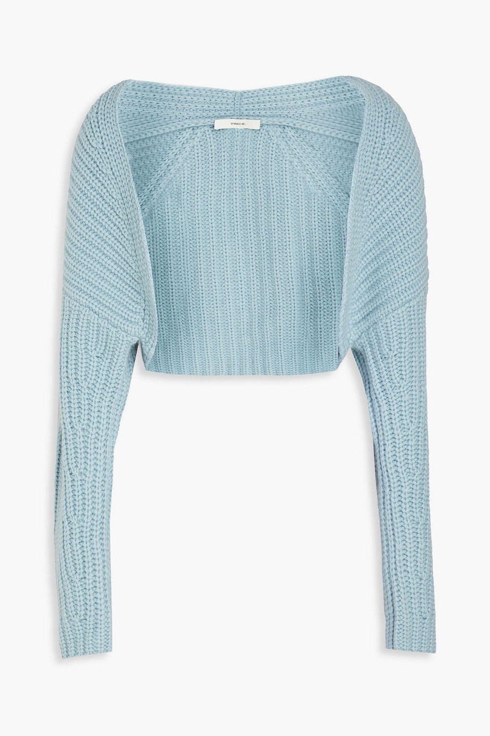VINCE. Wool And Cashmere Bolero in Blue | endource