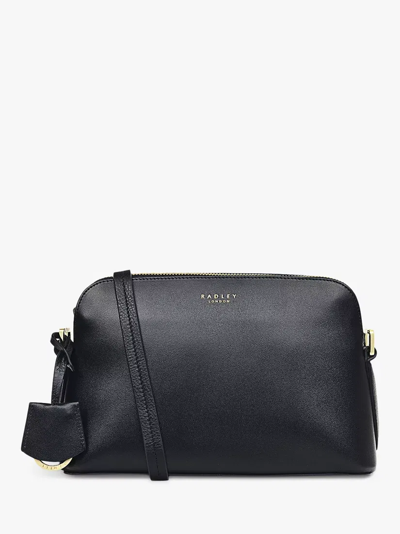 RADLEY Liverpool Street Leather Cross Body Bag in Black | endource