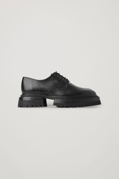 COS Chunky Derby Shoes | endource